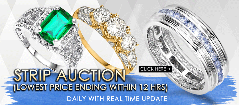 Jewelry Auctions | Bid on Authentic Diamond Rings | Earrings | Bracelets