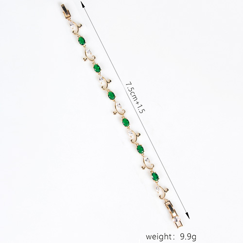 Jewelryroom.com - NEW! CREATED EMERALD 18K YELLOW GOLD PLATED GERMAN ...