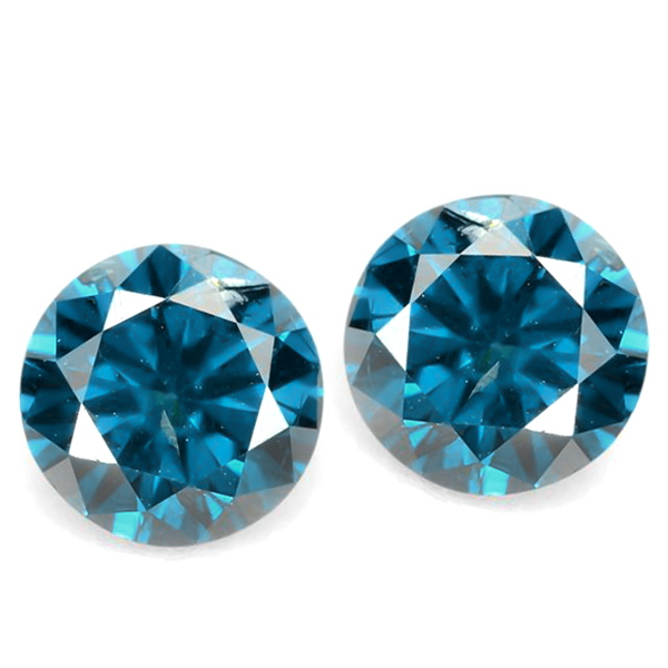 Jewelryroom.com - 2.5MM BLUE DIAMOND ROUND CUT LOOSE LOT - Item #: 556457