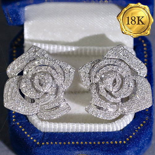 Jewelryroom.com - LUXURY COLLECTION ! 1.20 CT GENUINE DIAMOND 18KT ...