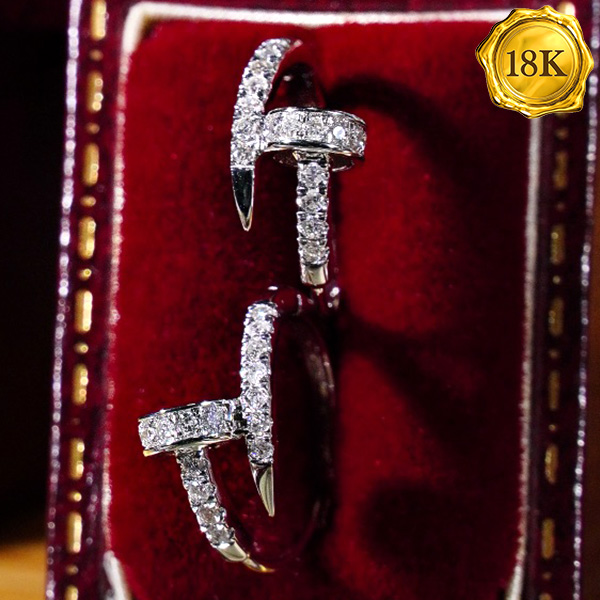 Jewelryroom.com - LUXURY COLLECTION ! 0.26 CT GENUINE DIAMOND 18KT ...