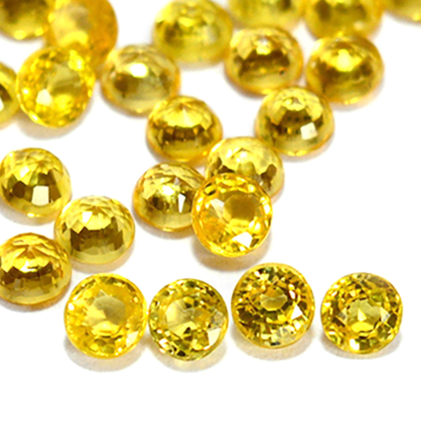 Jewelryroom.com - 1.00 CT GENUINE YELLOW SAPPHIRE GOLDEN YELLOW LOOSE ...