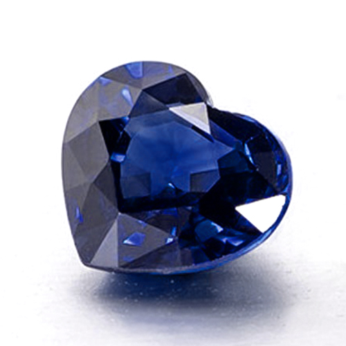 Jewelryroom.com - 1.00 CT VIVID VIOLETISH BLUE CREATED BLUE SAPPHIRE ...