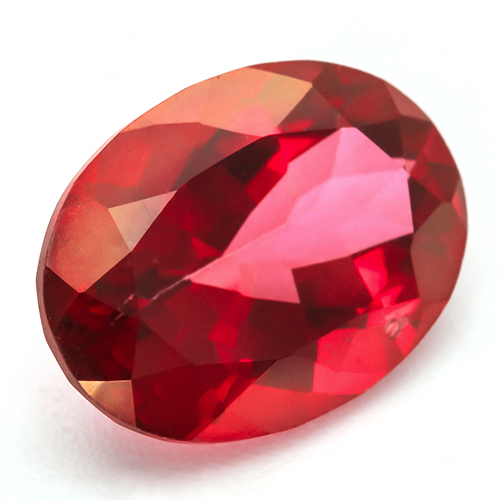 Jewelryroom.com - 2.16 CT IMPERIAL RED TOPAZ (VVS) AMAZING SPARKLING ...