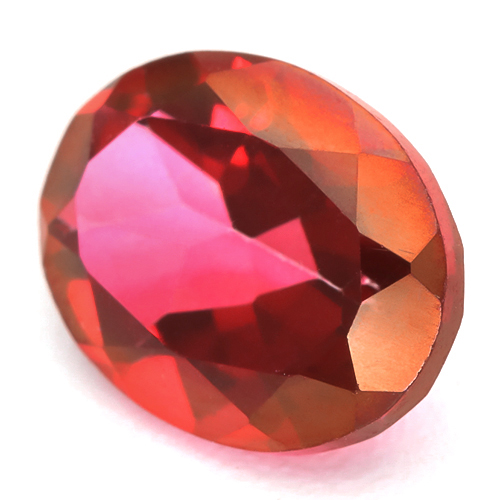 Jewelryroom.com - 3.39 CT IMPERIAL RED TOPAZ (VS) AMAZING SPARKLING ...