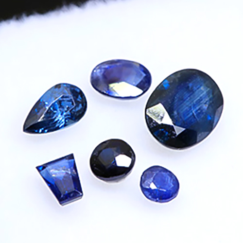 Jewelryroom.com - 1.00 CT VARIETY SIZES & SHAPES MIDNIGHT BLUE SAPPHIRE ...