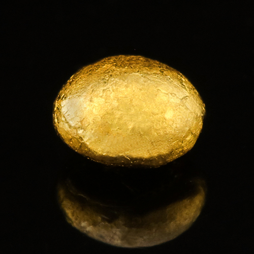 Jewelryroom.com - REAL 24KT PURE SOLID GOLD PEBBLE 0.076 GRAMS - Item ...