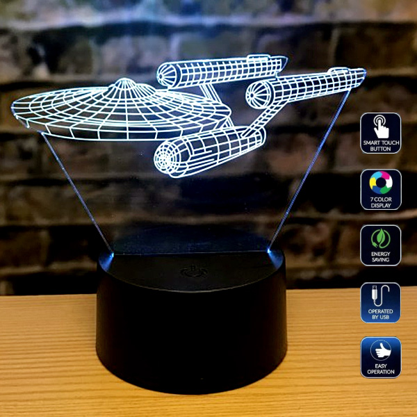 Jewelryroom.com - NEW ! STAR WARS COLLECTION STAR TREK BATTLESHIP 3D ...