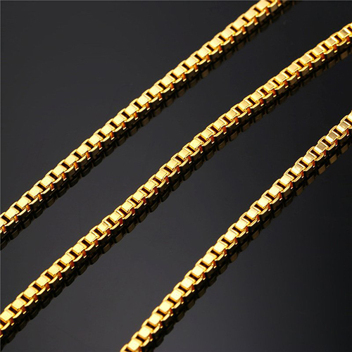 Jewelryroom.com - 20 INCHES 0.8MM 14KT SOLID GOLD BOX CHAIN - Item ...
