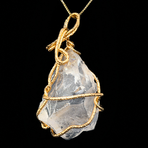 Jewelryroom.com - WIRE TWINING UNIQUE 18K GOLD PLATED GERMAN SILVER RAW ...