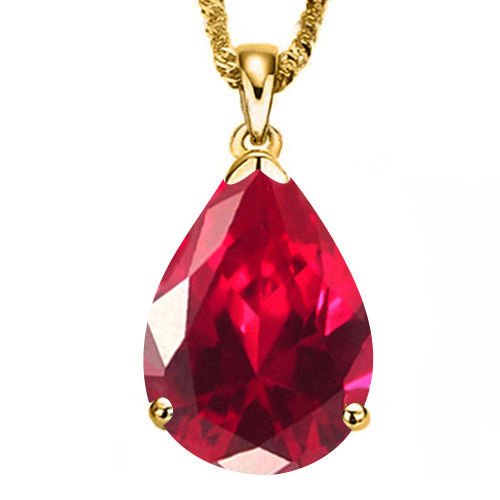 Jewelryroom.com - ADORABLE ! 2.54 CT EUROPEAN RUBY 10KT SOLID GOLD ...