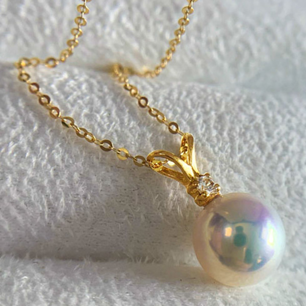 Jewelryroom.com - EXCLUSIVE ! 7-8MM JAPAN AKOYA PEARL & GENUINE DIAMOND ...