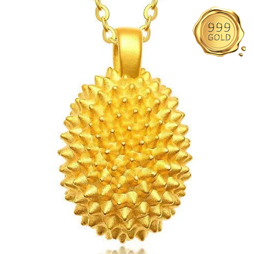 Jewelryroom.com - AWESOME ! 999 PURE GOLD DURIAN 24KT SOLID GOLD ...