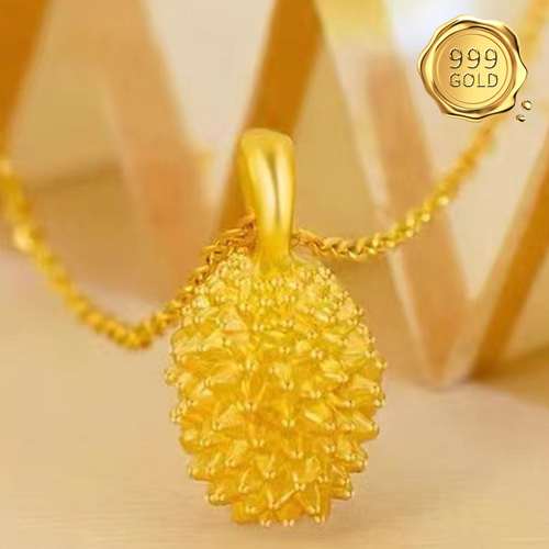Jewelryroom.com - AWESOME ! 999 PURE GOLD DURIAN 24KT SOLID GOLD ...
