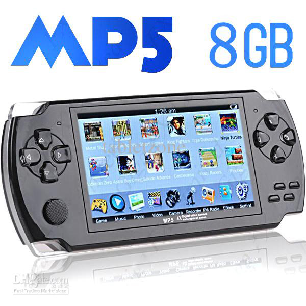 Jewelryroom.com - ELEGANT ! 8GB 4.3 LCD SCREEN HANDHELD GAME PLAYERS ...