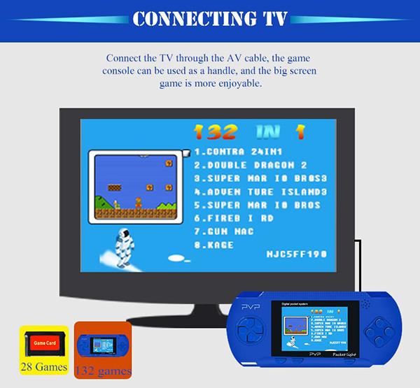 Jewelryroom.com - PVP3000 HANDHELD GAME PLAYER BUILT-IN 89 GAMES ...