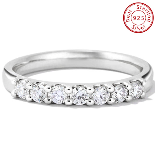 Jewelryroom.com - NEW! DIAMOND MOISSANITE 925 STERLING SILVER RING ...