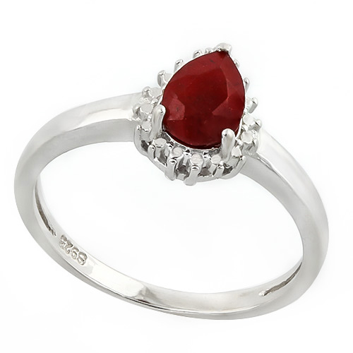 Jewelryroom.com - RING SIZE 8 ! WOMENS 14K WHITE GOLD OVER SOLID ...