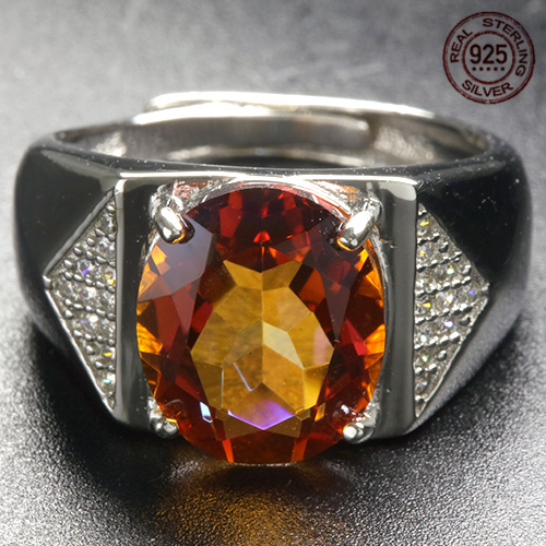 Jewelryroom.com - NEW! AZOTIC GEMSTONE & CREATED WHITE TOPAZ 925 ...