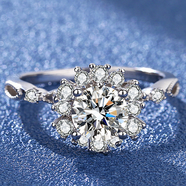 Jewelryroom.com - (CERTIFICATE REPORT) 1.00 CT DIAMOND MOISSANITE 925 ...