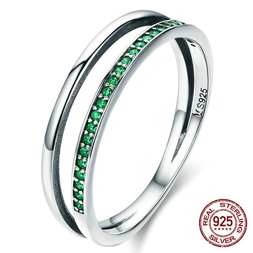 Jewelryroom.com - NEW! (R294) ENGAGEMENT PURE 925 STERLING SILVER RING ...