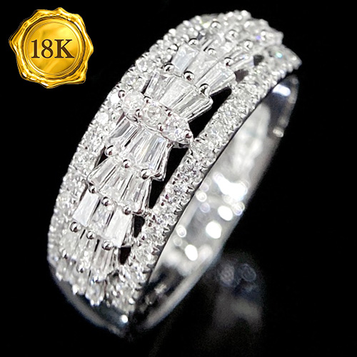 Jewelryroom.com - LUXURY COLLECTION ! 0.50 CT GENUINE DIAMOND 18KT ...