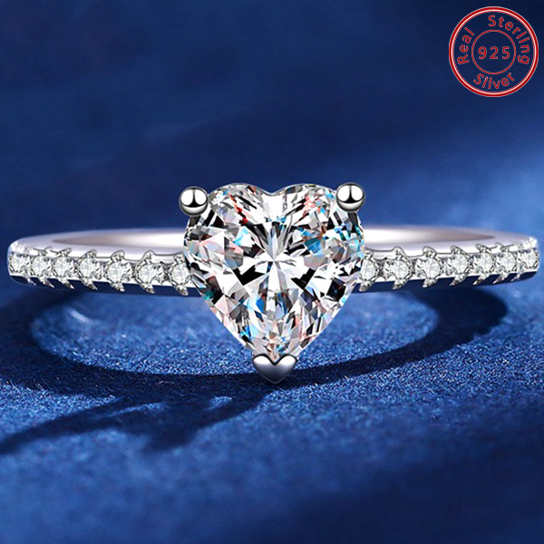 Jewelryroom.com - (CERTIFICATE REPORT) 1.00 CT DIAMOND MOISSANITE 925 ...