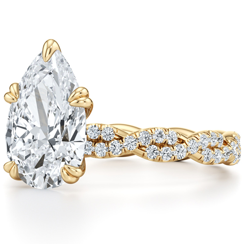 Jewelryroom.com - (CERTIFICATE REPORT) 2.00 CT DIAMOND MOISSANITE 18K ...