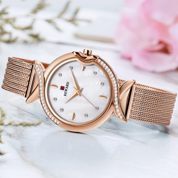 Jewelryroom.com - CLASSIC 18K GOLD-PLATED WATER RESISTANT STEEL STRAP ...